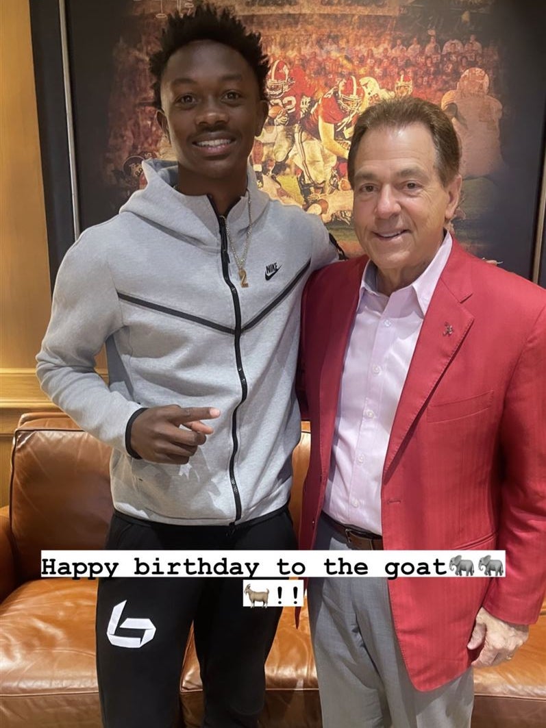 Alabama players, commits celebrate Nick Saban's 72nd birthday