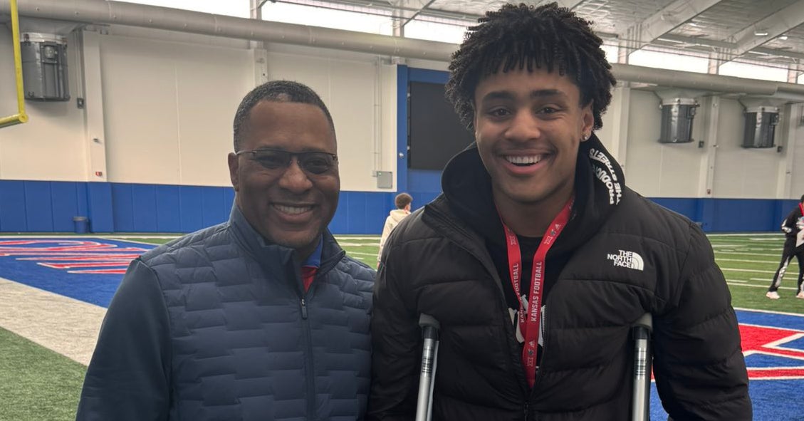 Amarion Jackson on his Junior Day visit: 'Every time I come up to KU it ...