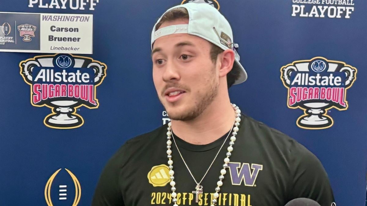 Kalen DeBoer and Carson Bruener Speak to the Media After Washington ...