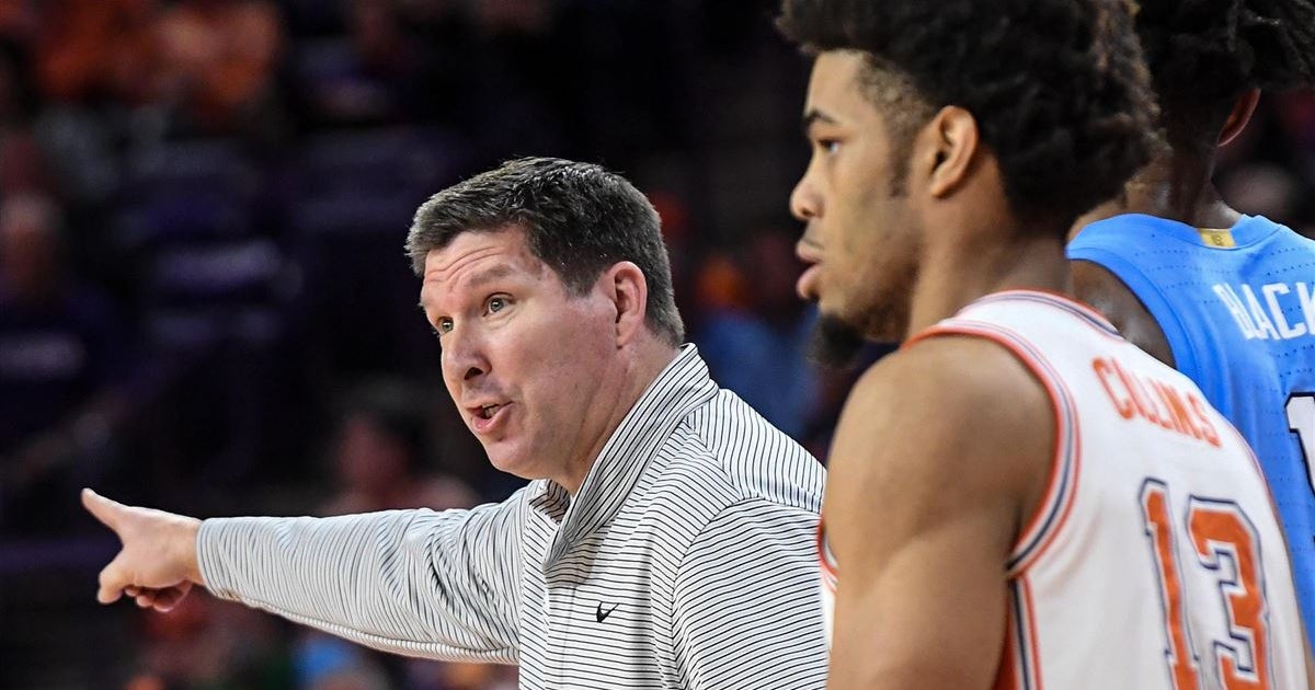 Clemson basketball coach Brad Brownell explains final sequence vs. UNC ...