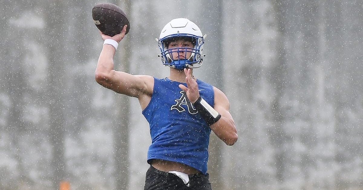 2027 Auburn High QB Cason Myers gets 'home' feeling at Auburn