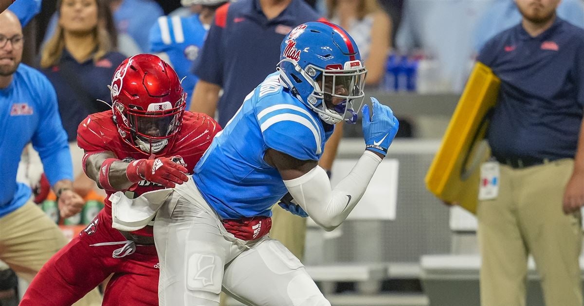 SEC Media Days 2022: Ole Miss WR Jonathan Mingo opens up on QB battle ...