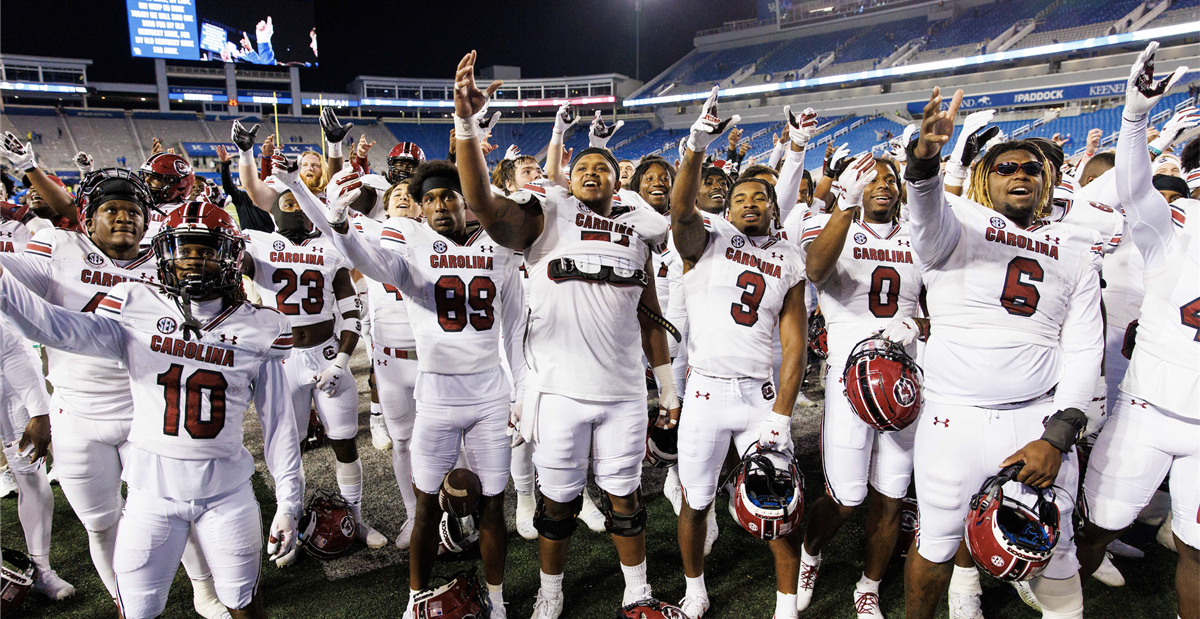 Gamecock Football shares emotional post-game video from Kentucky