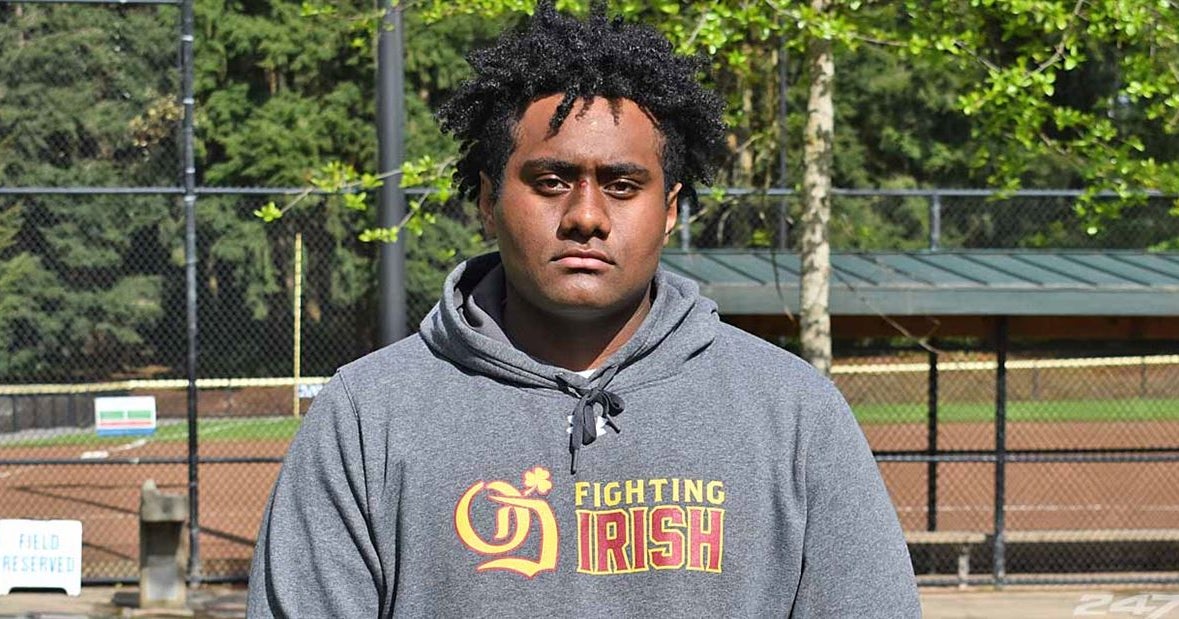 OL Mark Nabou opens up his recruitment, decommits from Washington