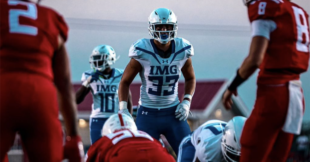 Freshman LB Phil Picciotti talks IMG detour, on-field mentality: “I’m ...