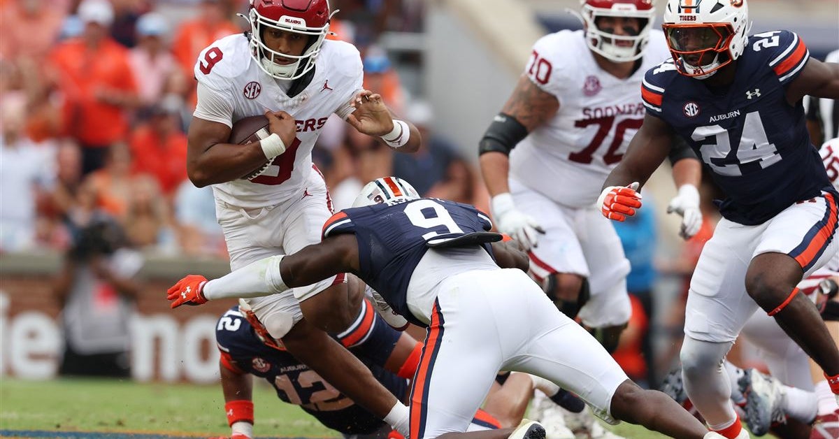 Sooner Magic leads No. 21 Sooners to stunning win over Auburn