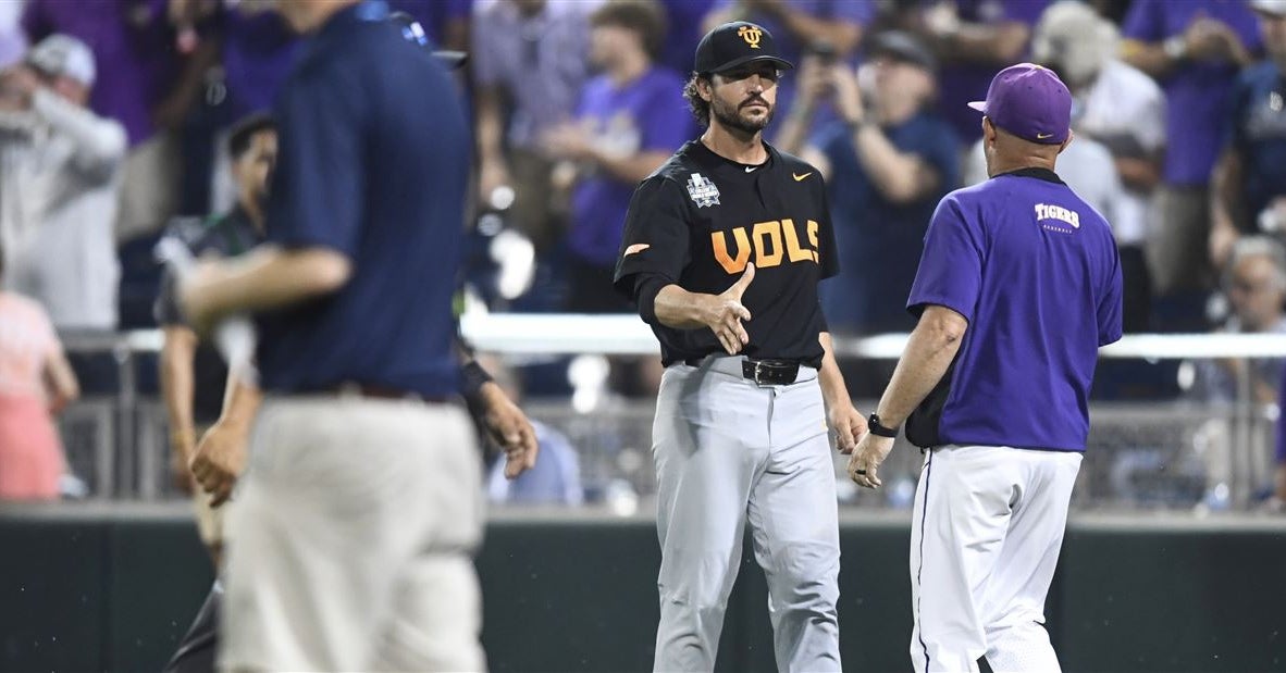 Everything Tony Vitello said after LSU walks off Tennessee in series opener