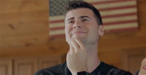 Check out Jarrett Stidham's emotional response on draft day