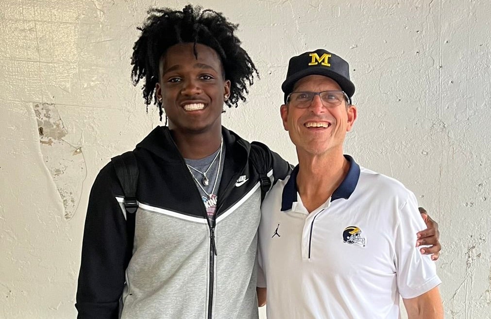 Nation’s No. 4 ATH KingJoseph Edwards on Jim Harbaugh: ‘He’s a living ...
