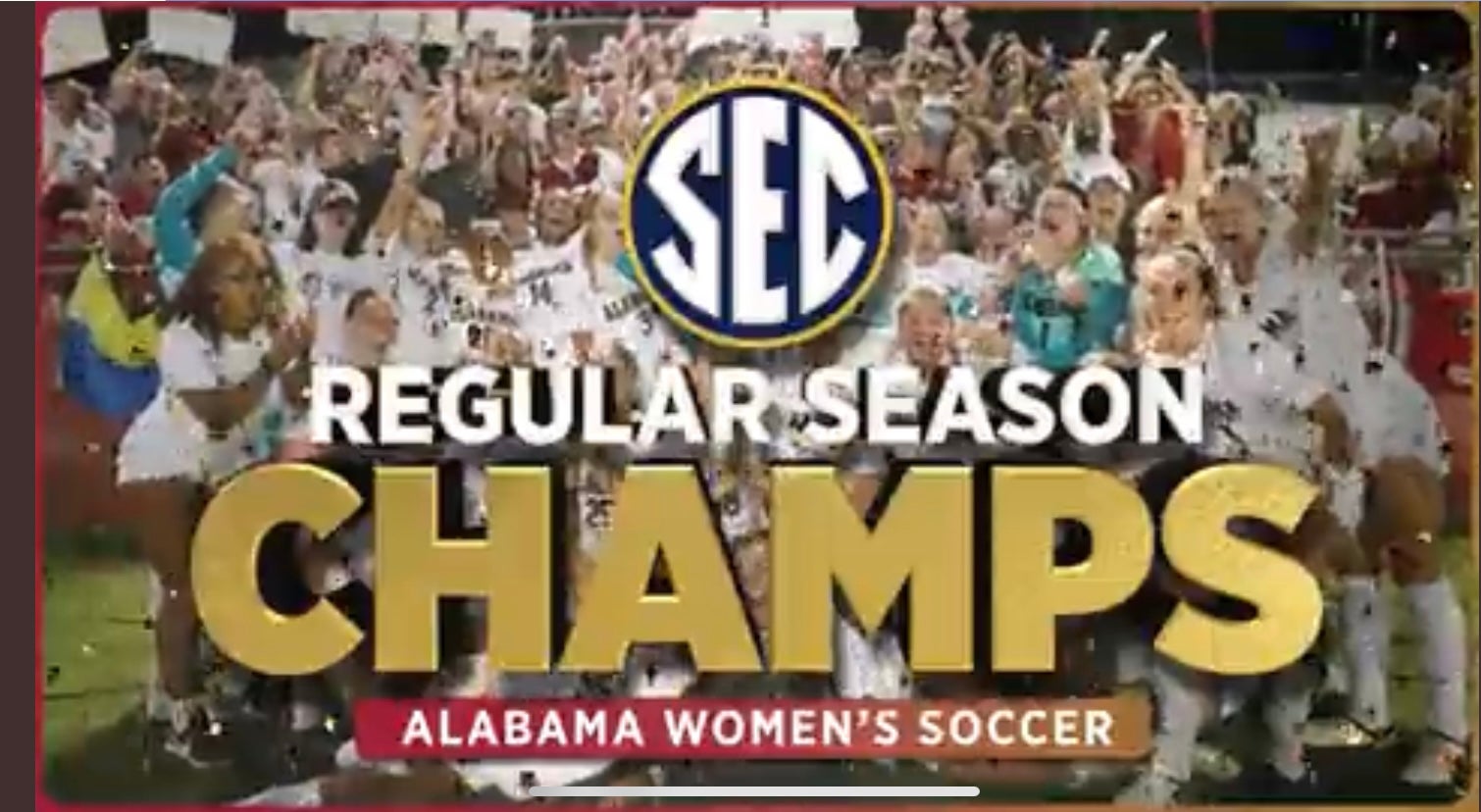 Bama soccer wins SEC Championship