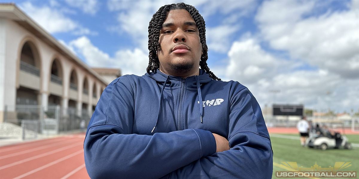 Four-star defensive lineman Jericho Johnson makes his first visit to USC