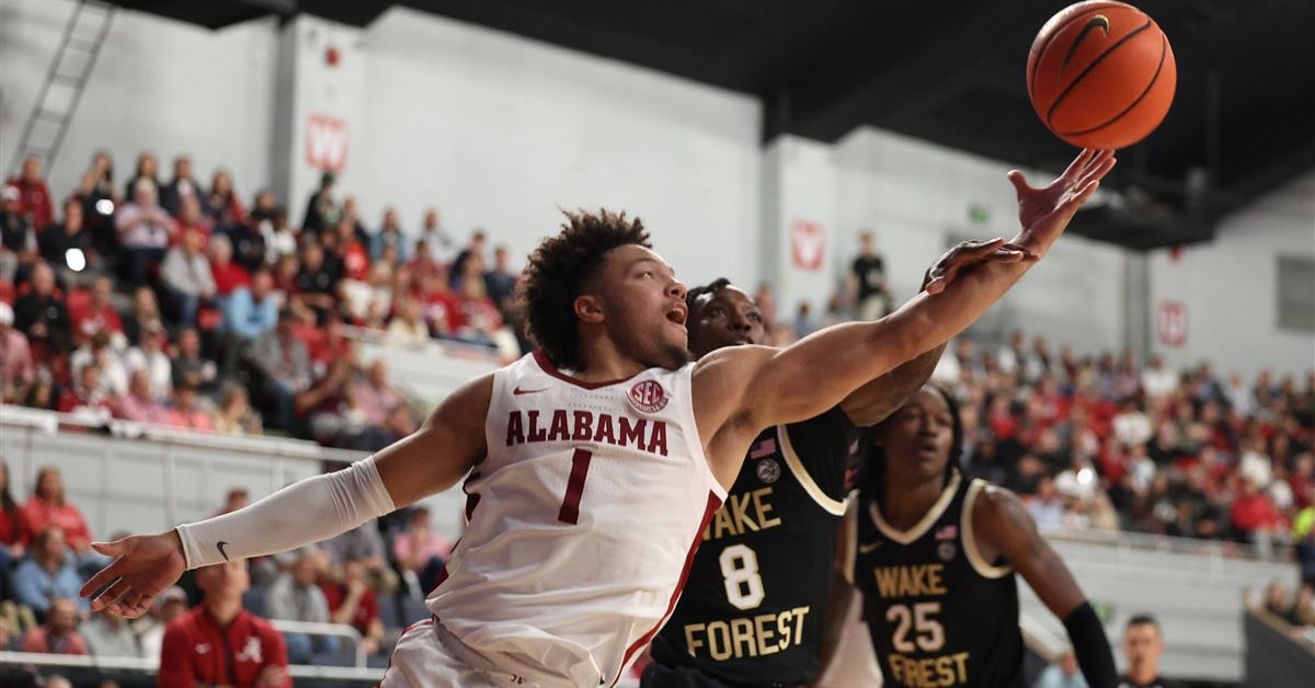 Alabama men's basketball blows past Wake Forest for exhibition win in ...