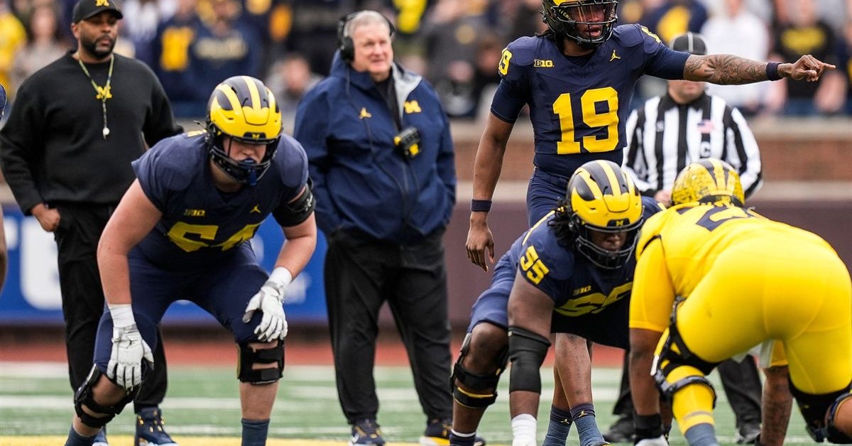 Sherrone Moore names Biff Poggi interim head coach for Michigan's games ...