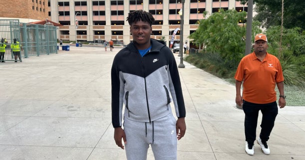 Texas on the forefront of local TE Jaivion Martin's mind