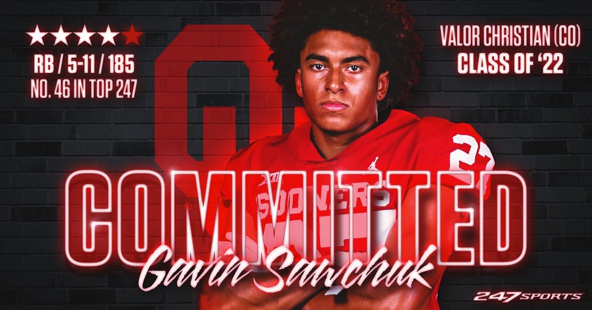 Nation's No. 2 RB Gavin Sawchuk commits to Oklahoma