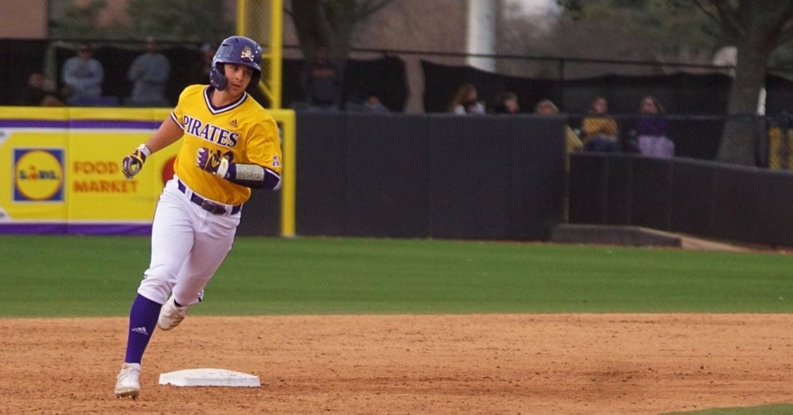 ECU scores 23 runs Sunday to complete season-opening sweep