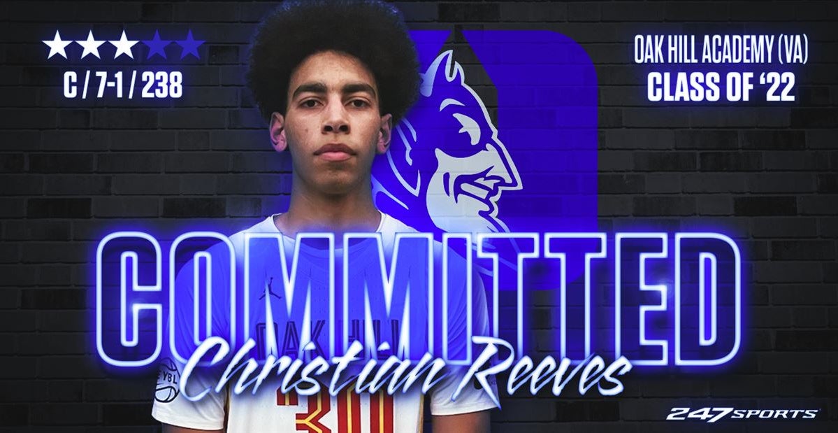 Oak Hill seven-footer Christian Reeves commits to Duke