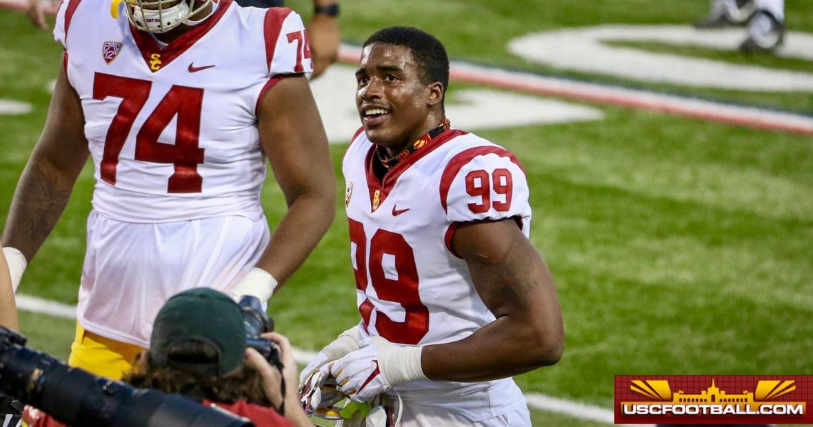 LOOK: Trojan, NFL DT praises USC's Drake Jackson in Arizona win
