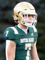 Brody Sink, Notre Dame Preparatory School & Marist Academy, Linebacker