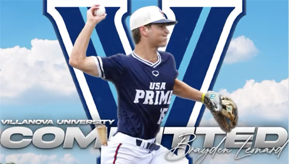 Q&A with Villanova baseball commit, Brayden Leonard