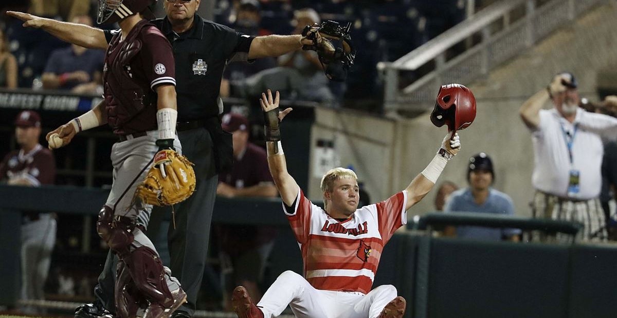 Snider's walk, speed ignite Louisville walk-off win in CWS