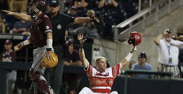 Snider's walk, speed ignite Louisville walk-off win in CWS