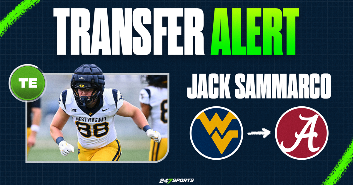 Alabama adds depth at position of need in West Virginia transfer portal ...