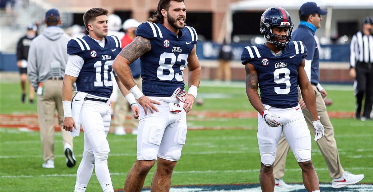 Tight end Chase Rogers doesn't mind putting his hand in the dirt