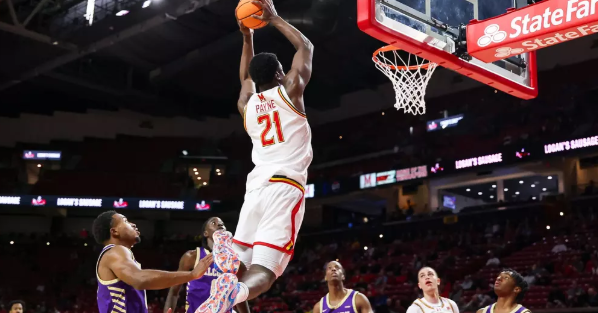 After another slow start, Maryland basketball "feeds the beast" and ...