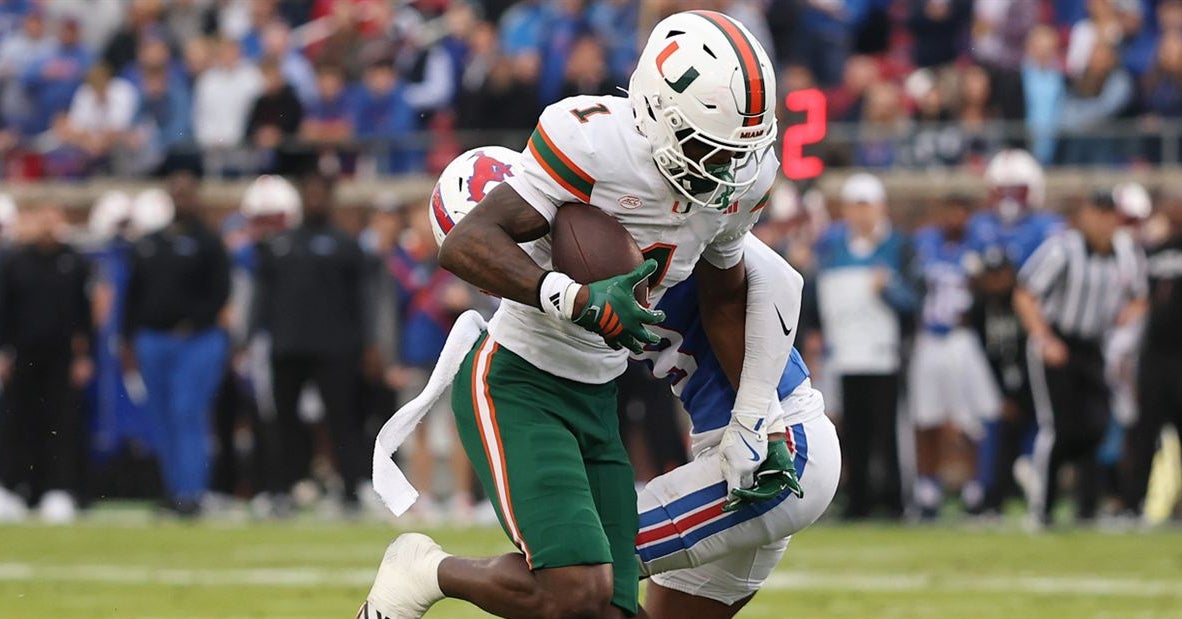 Live Updates: No. 10 Miami 20, SMU 26; F