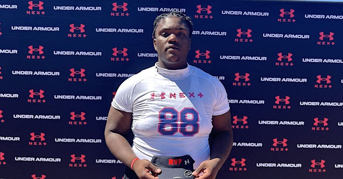 Eugene Brooks earns Under Armour Camp OL MVP honors and has four ...