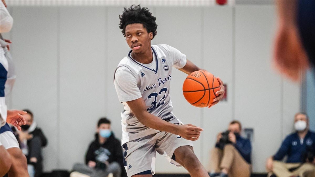 Saint Peter's PG Jaylen Murray in Oxford this weekend for a visit