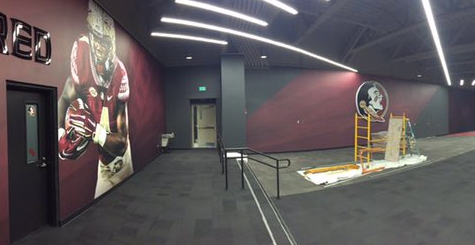 FSU's players' lounge nearly complete