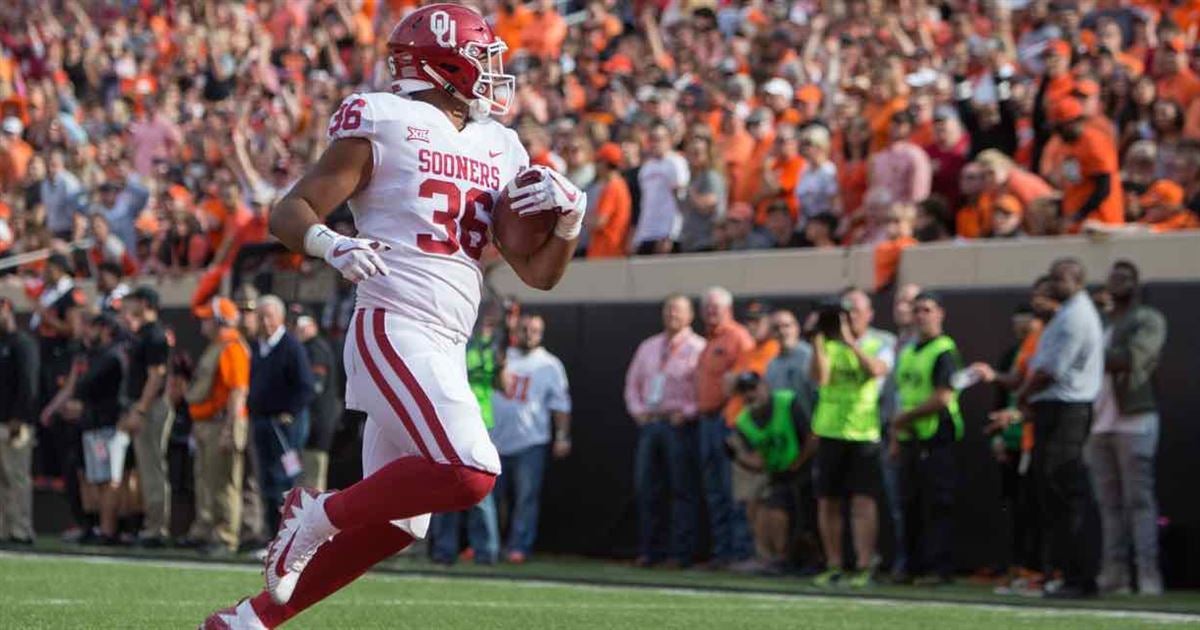 Top 5 fullbacks in Oklahoma Sooners history Dimitri Flowers Kenny King ...