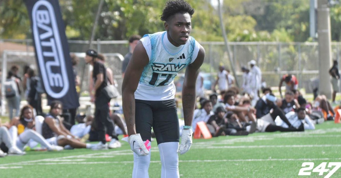 Miami is continuing to push Florida for Top247 CB Jaelen Waters