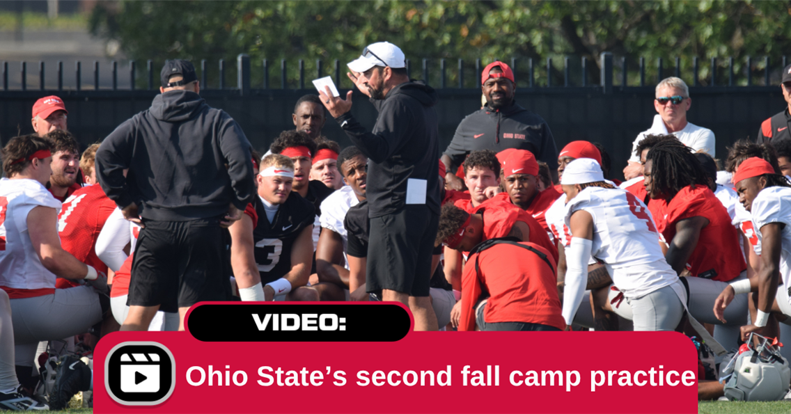 Watch: Highlights from Ohio State's second fall camp practice