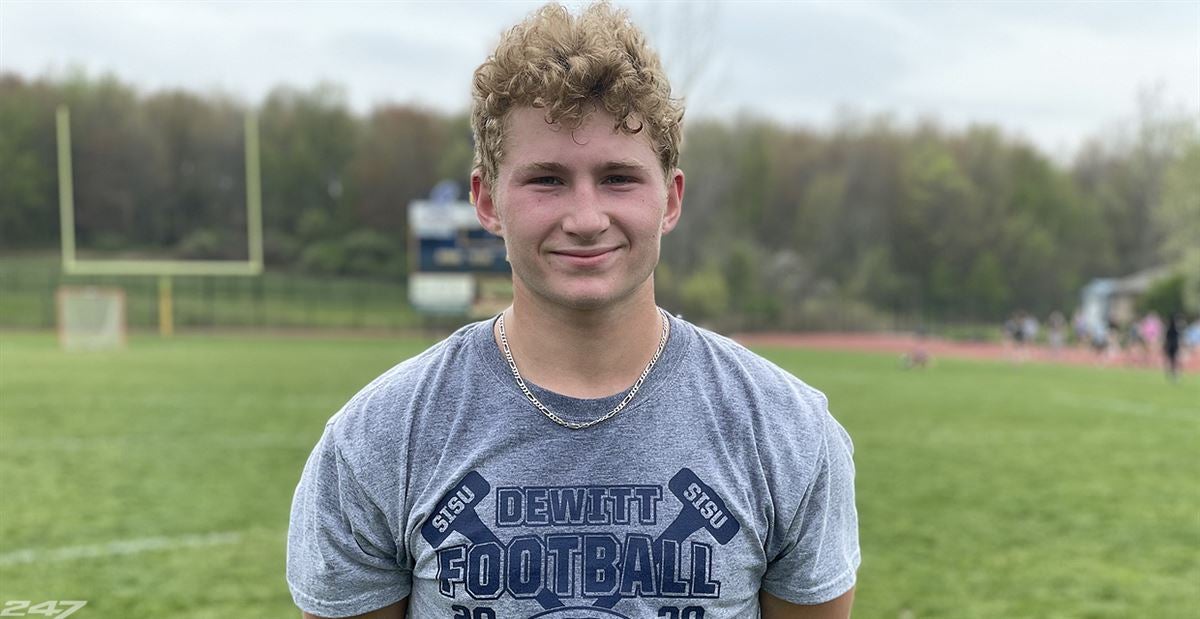 Dewitt's Nick Flegler honored by Air Force offer, looks to camp season