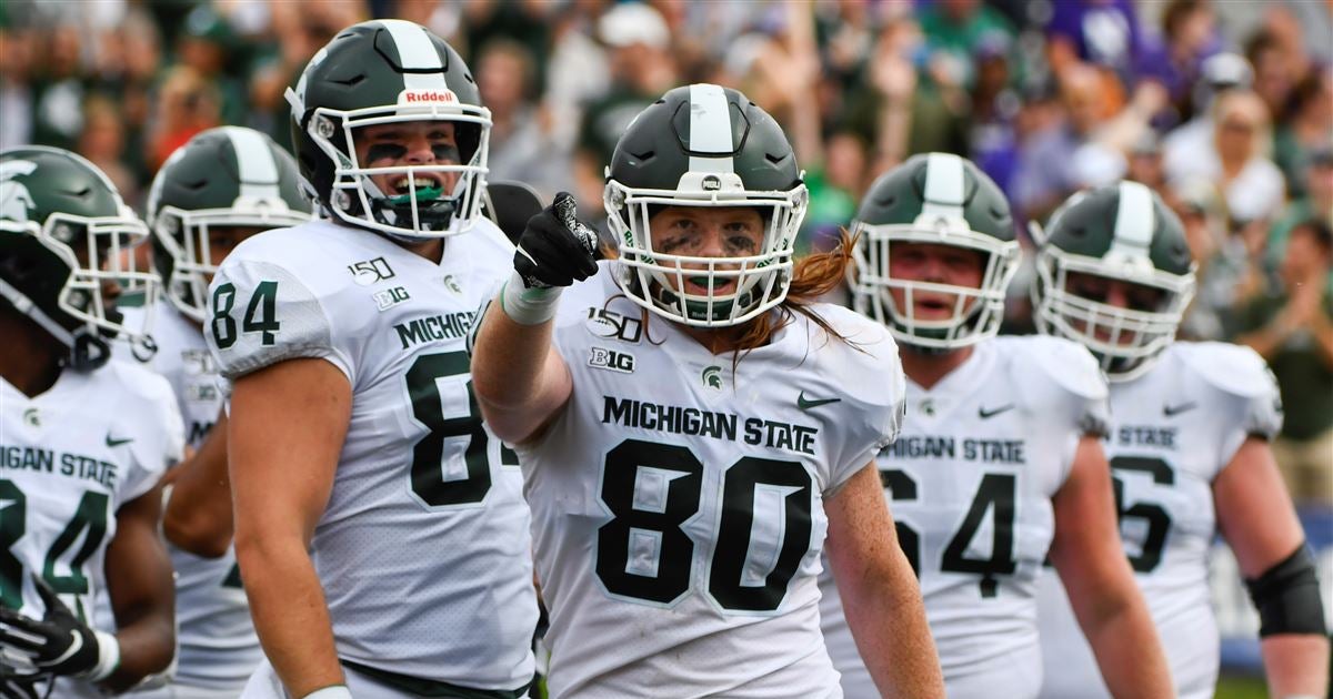 MSU TE Matt Seybert seeing his gamble pay off