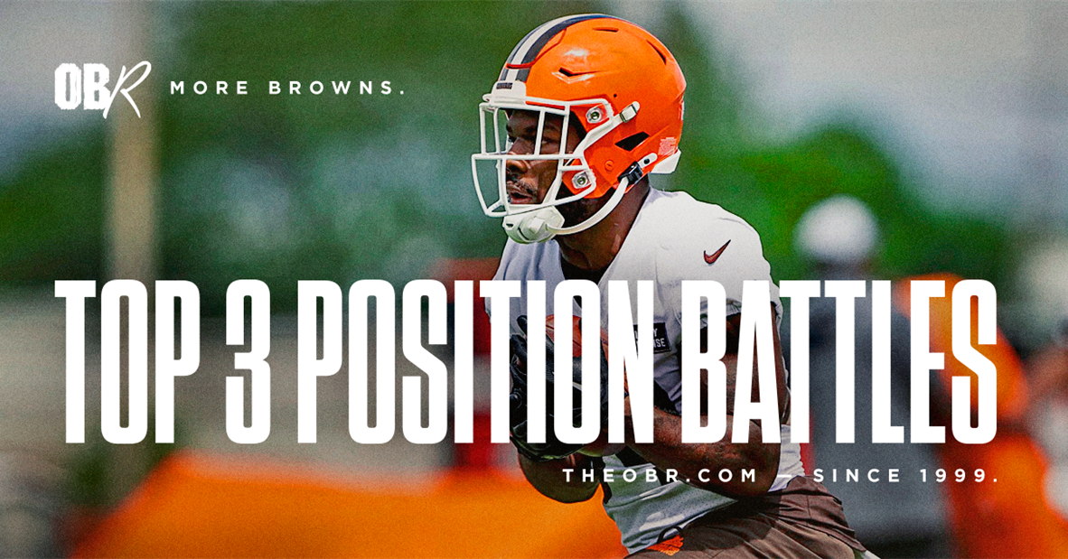 Cleveland Browns Top 3 Position Battles