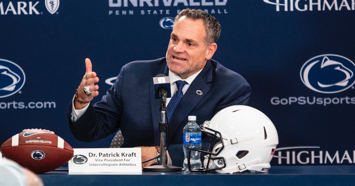 Penn State AD Pat Kraft talks 'twists and turns' of coach search ...