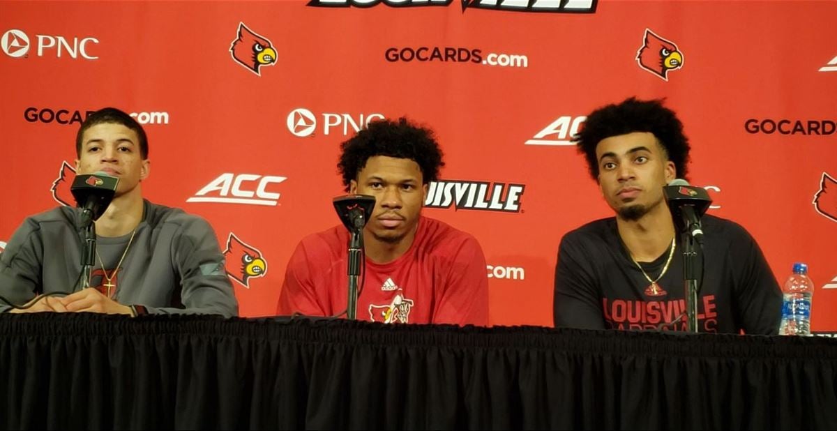 Watch: Louisville players discuss win vs Bellarmine
