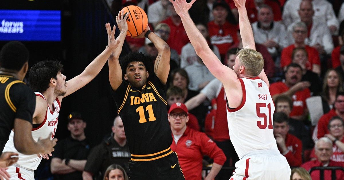 Iowa Basketball: Kael Combs Forces OT, but Nebraska Pulls Away 84-75