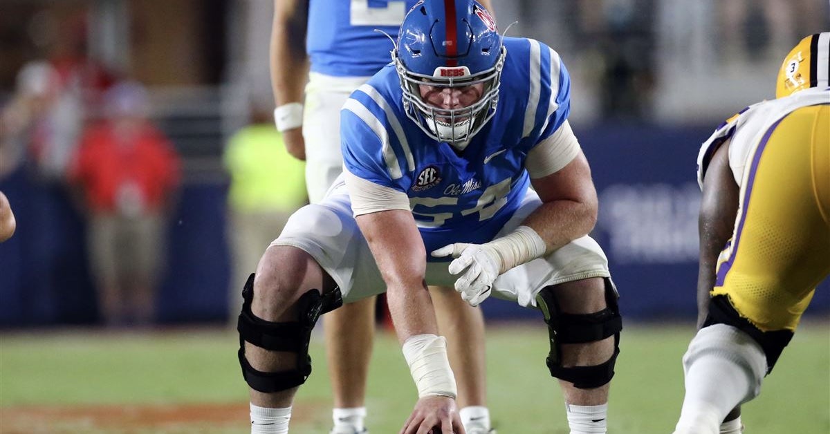 Column | Ole Miss center Caleb Warren has a heart as big as his 6-5 ...