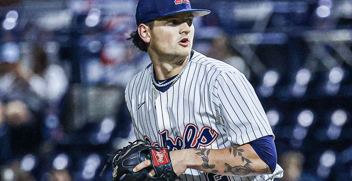 Rebels topple Southern Miss 8-3, Riley Maddox earns hometown win