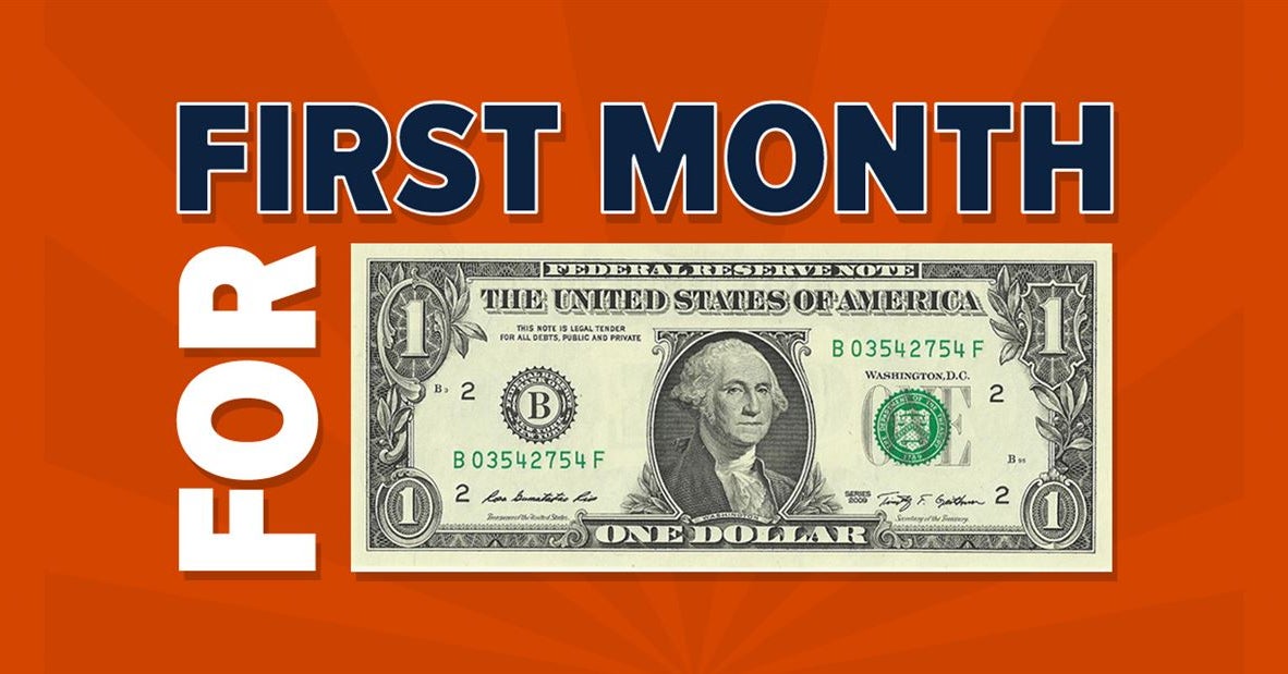 SUMMER SALE: $1 FIRST MONTH SUBSCRIPTION!