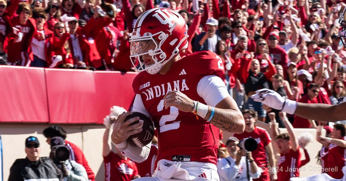 Indiana backup quarterback Tayven Jackson is entering the transfer ...