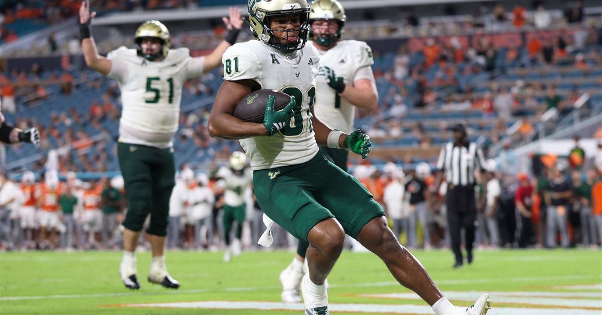 USF at Miami PFF grades and snap counts