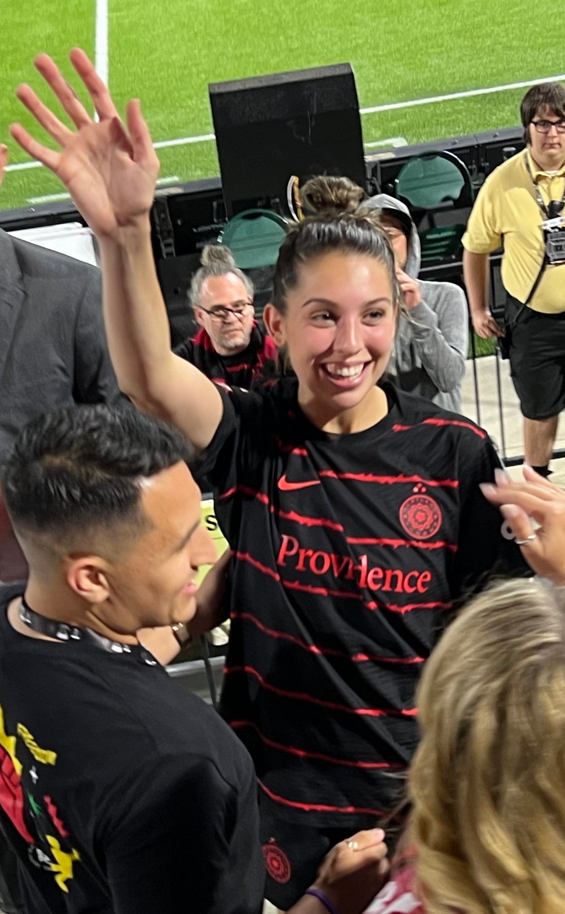 Morgan Weaver & Trinity Rodman