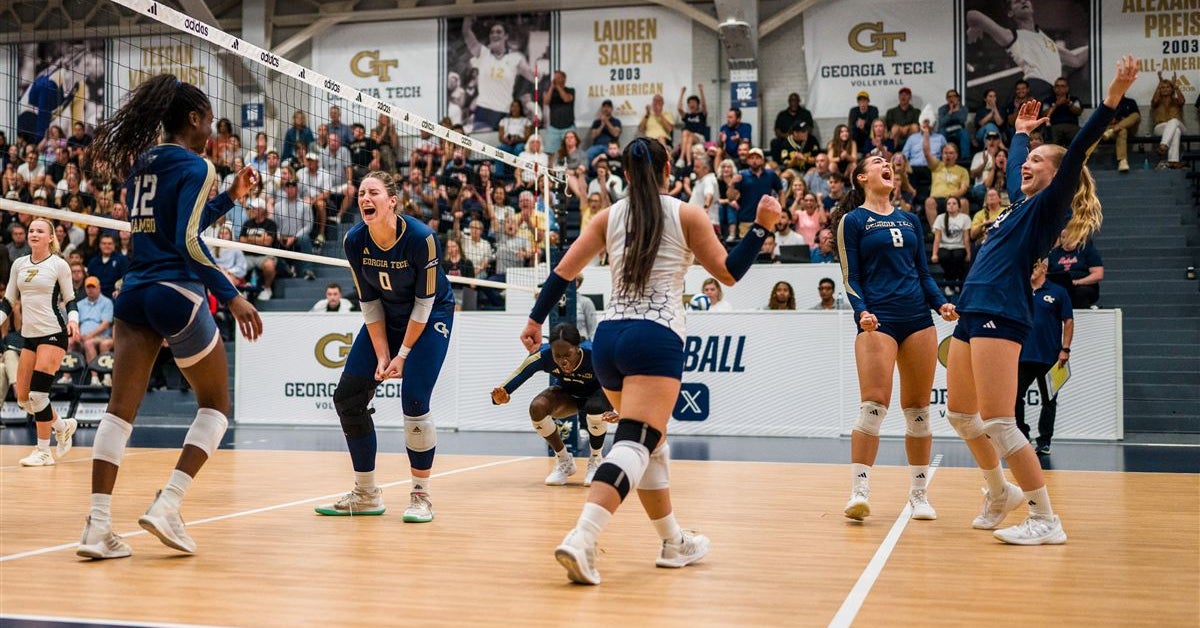 Georgia Tech Volleyball Completes Weekend Sweep