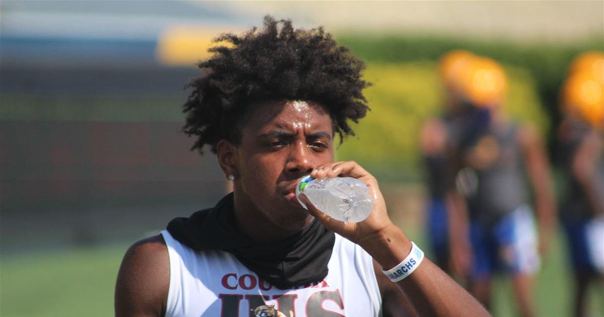 WATCH: In-state receiver Keyshawn Robinson at WVU camp and 7on7